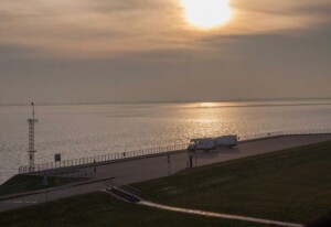 107-1 Helgoland mit Strandkorb am Südstrand